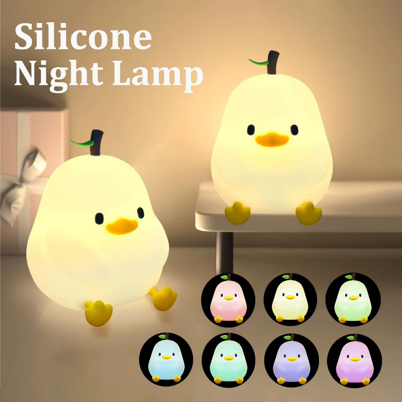GlowMate Silicone Night Lamp Pro – SK